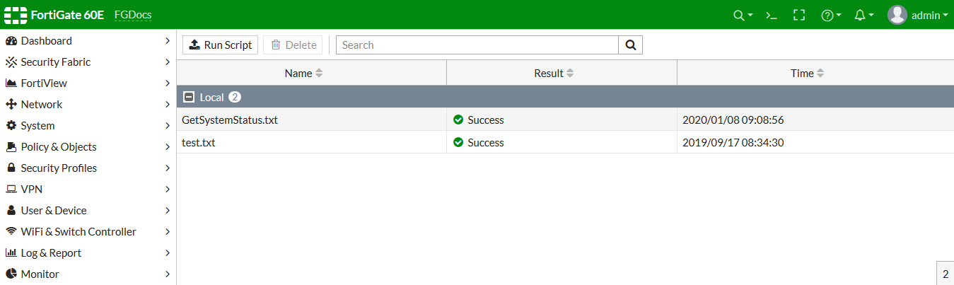 Configuration Scripts Fortigate Fortios 6 4 15 Fortinet Document